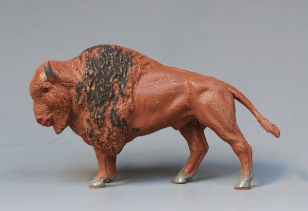 BACK in STOCK! Timpo Plastic Zoo Animals - Bison - Herald Toys and Models