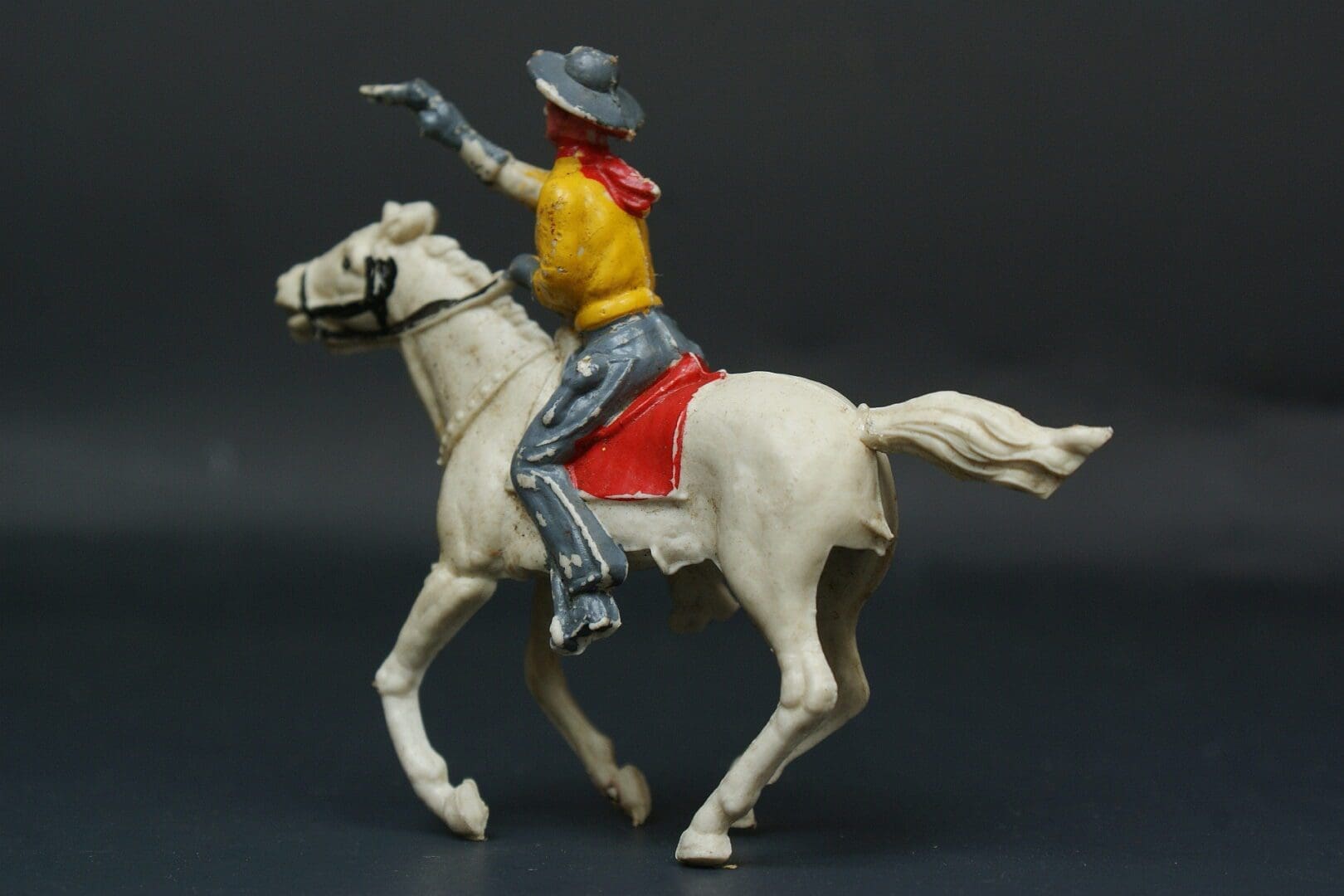 **SALE** Cherilea 50mm Mounted Cowboy from Lead Mould