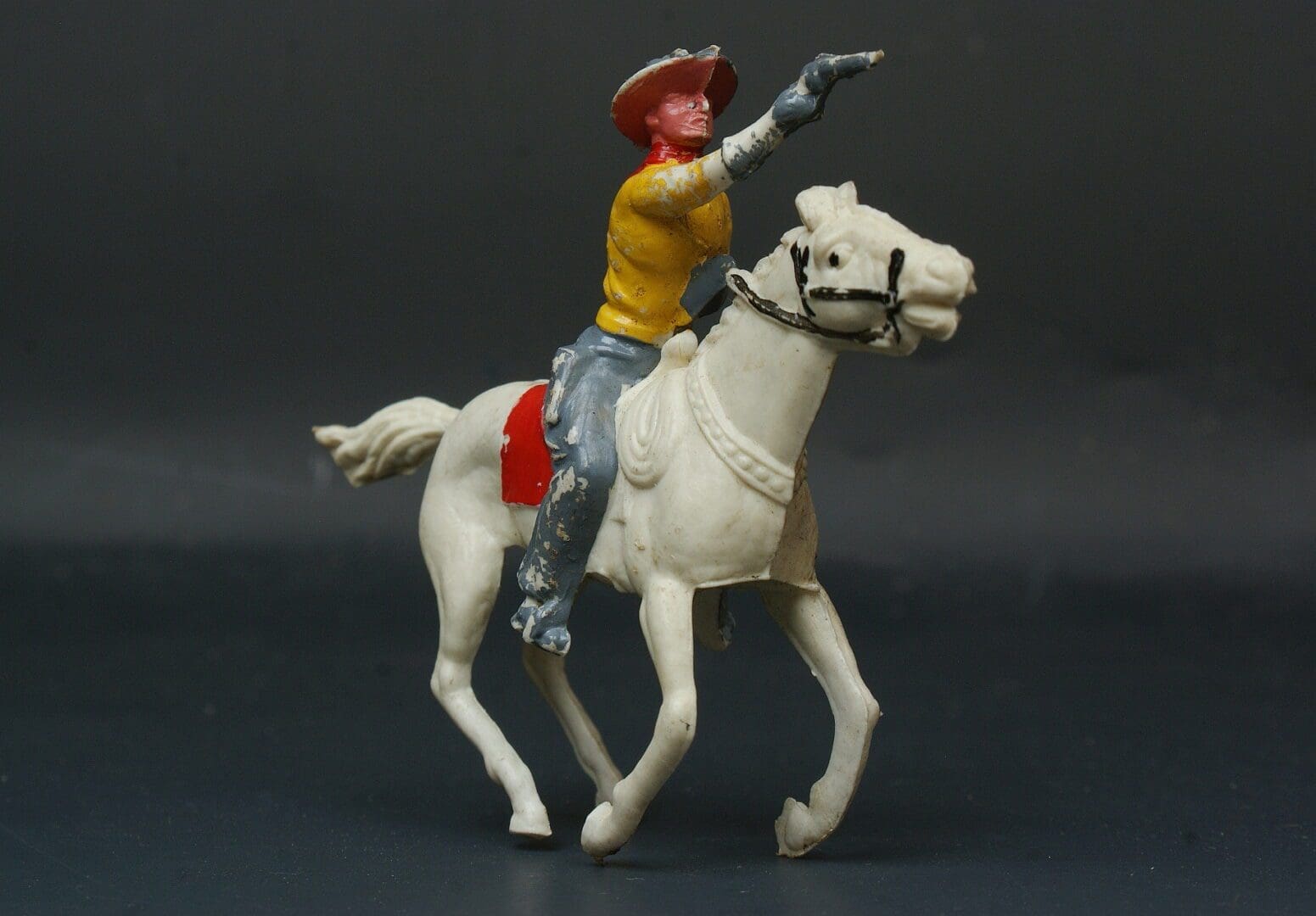 **SALE** Cherilea 50mm Mounted Cowboy from Lead Mould