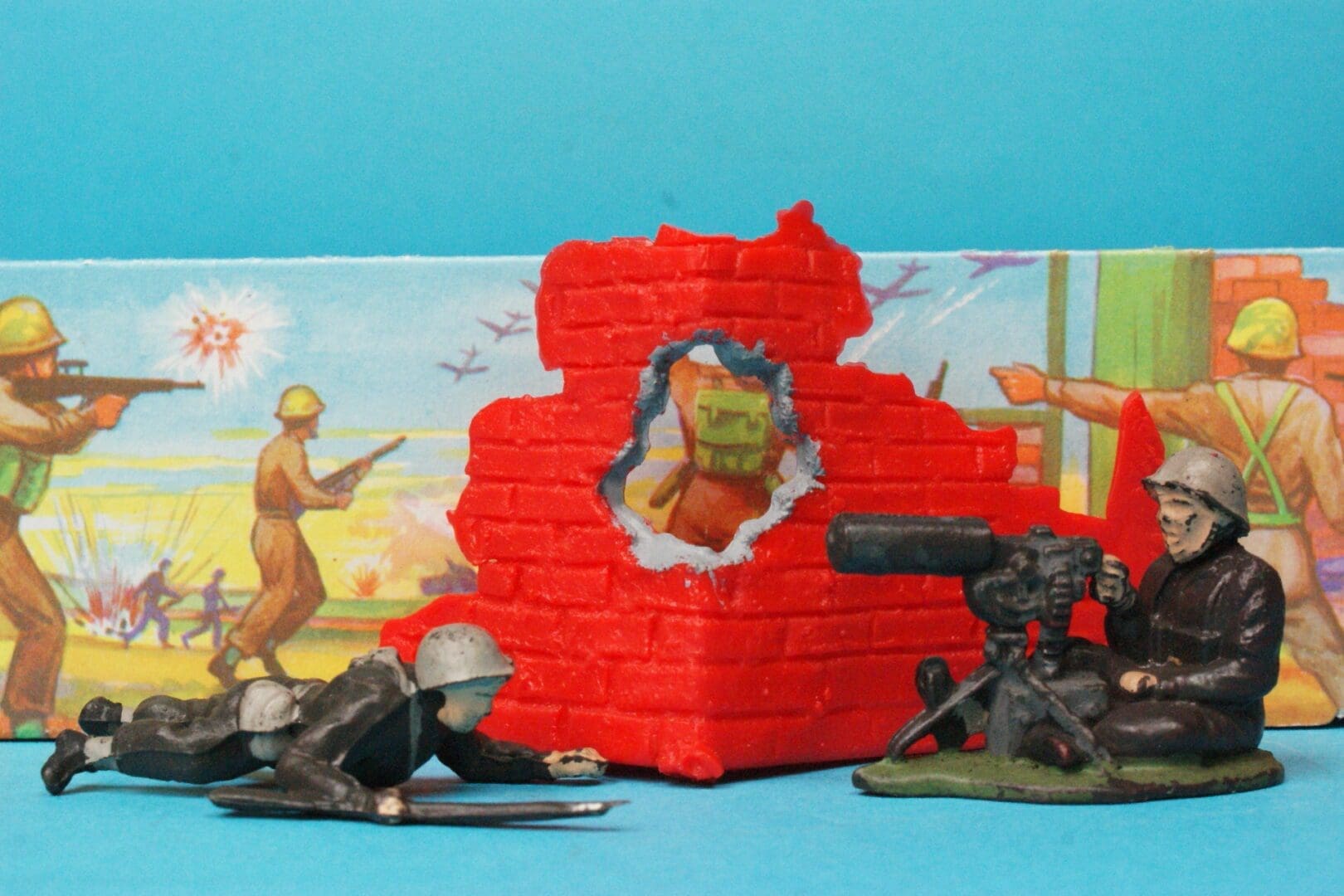 Speedwell Battle Series Corner Building & 2 Soldiers - Herald Toys and ...