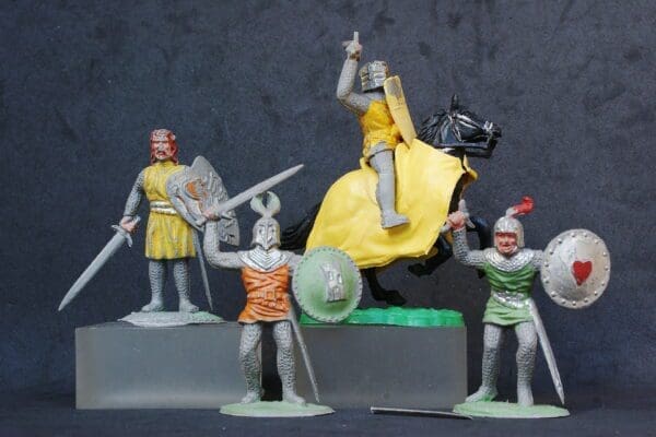 NEW! Timpo Solid Knights - Mounted & On Foot - Herald Toys and Models